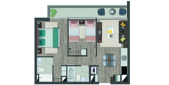Inmobiliaria Santolaya | PROYECTOS | EDIFICIO TOESCA 2145
